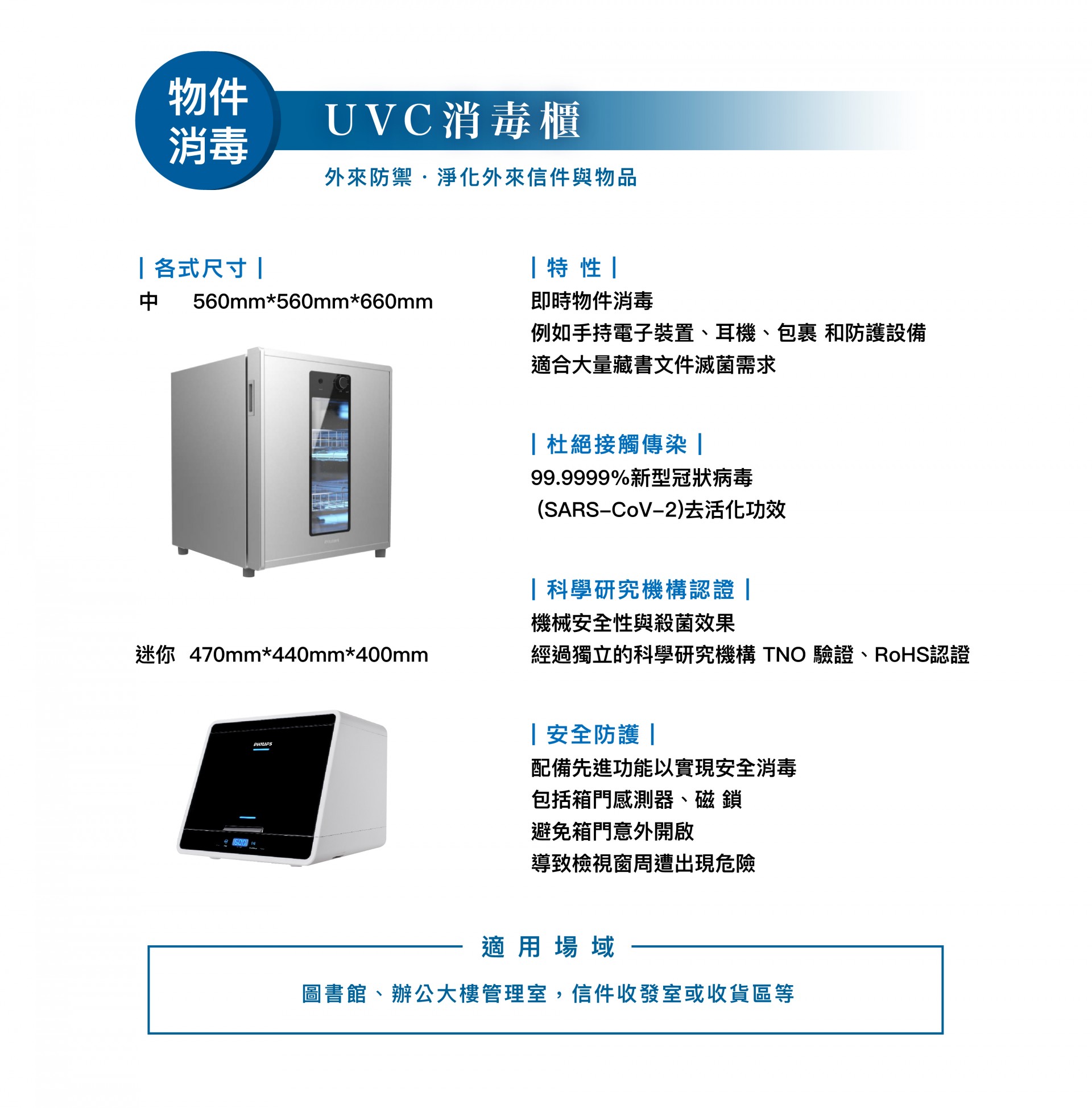 PHILIPS|HOMERUN UV-C紫外線滅菌系統